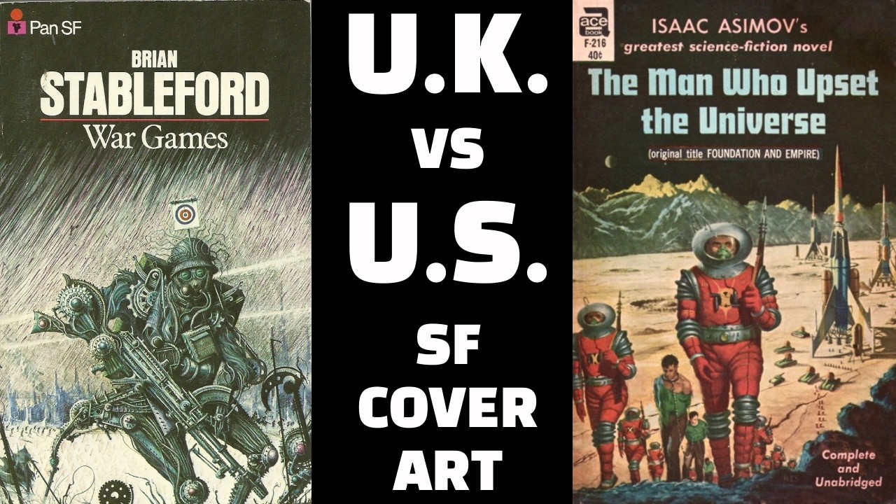 U.K. vs U.S. SF Cover Art #showusyourcovers - YouTube