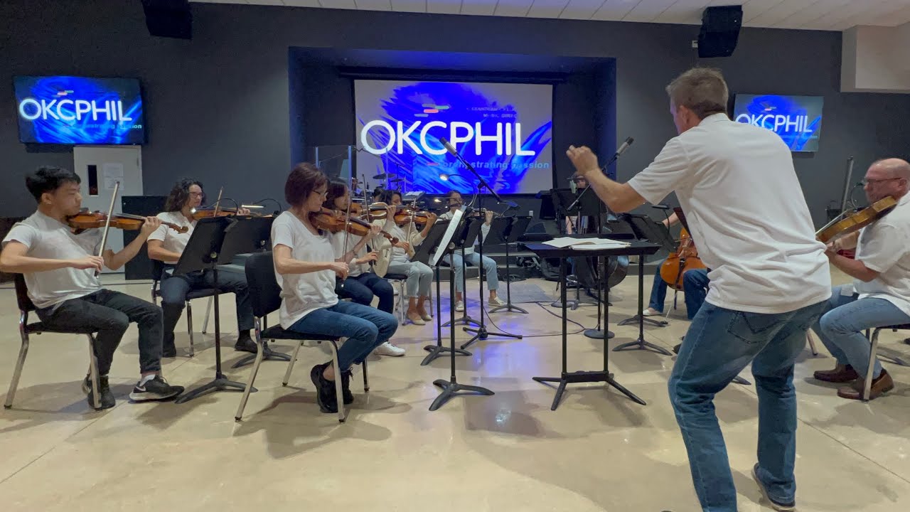 OKC Philharmonic performs inside Oklahoma prison - YouTube