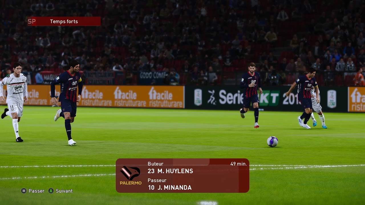 eFootball PES 2020 ML Palermo Minanda - Huylens Oo - YouTube