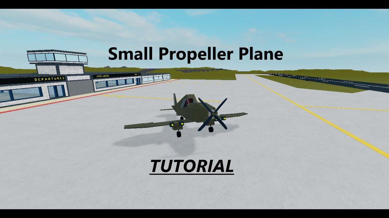 Small propeller plane tutorial! [Plane Crazy] - YouTube