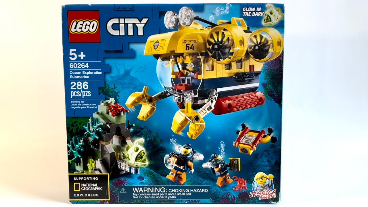 LEGO City 60264 Ocean Exploration Submarine Review - YouTube