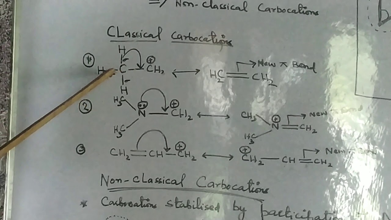 "Classical Carbocations" by Dr. Ali Hyder - YouTube