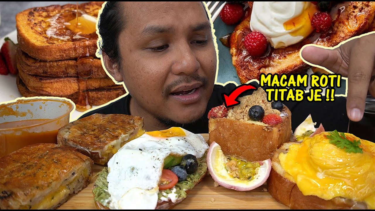 ROTI TITAB sedap lagi (mukbang malaysia) - YouTube