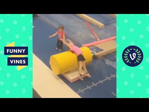 Funny GYMNASTICS FAILS  Vines Compilation March 2018  Monthly Montages ft  IG FB Snapchat Videos