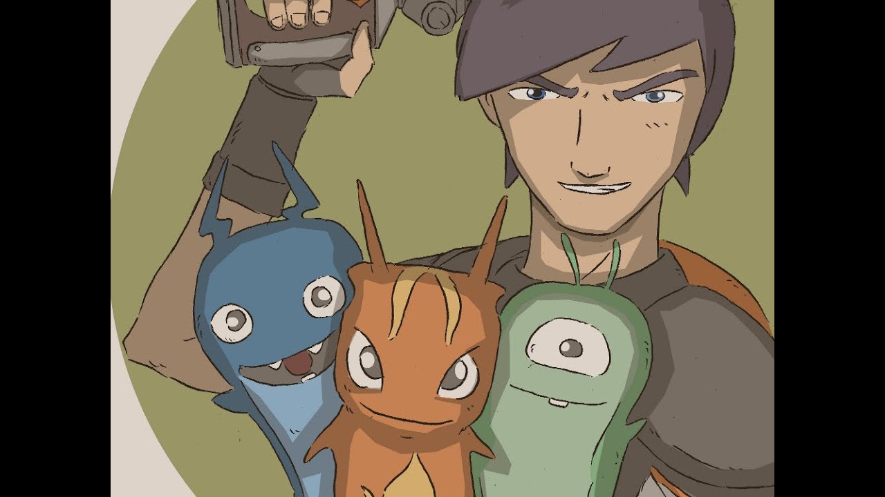 How to draw Eli Shane from Slugterra | Cómo dibujar a | Fan Art - YouTube