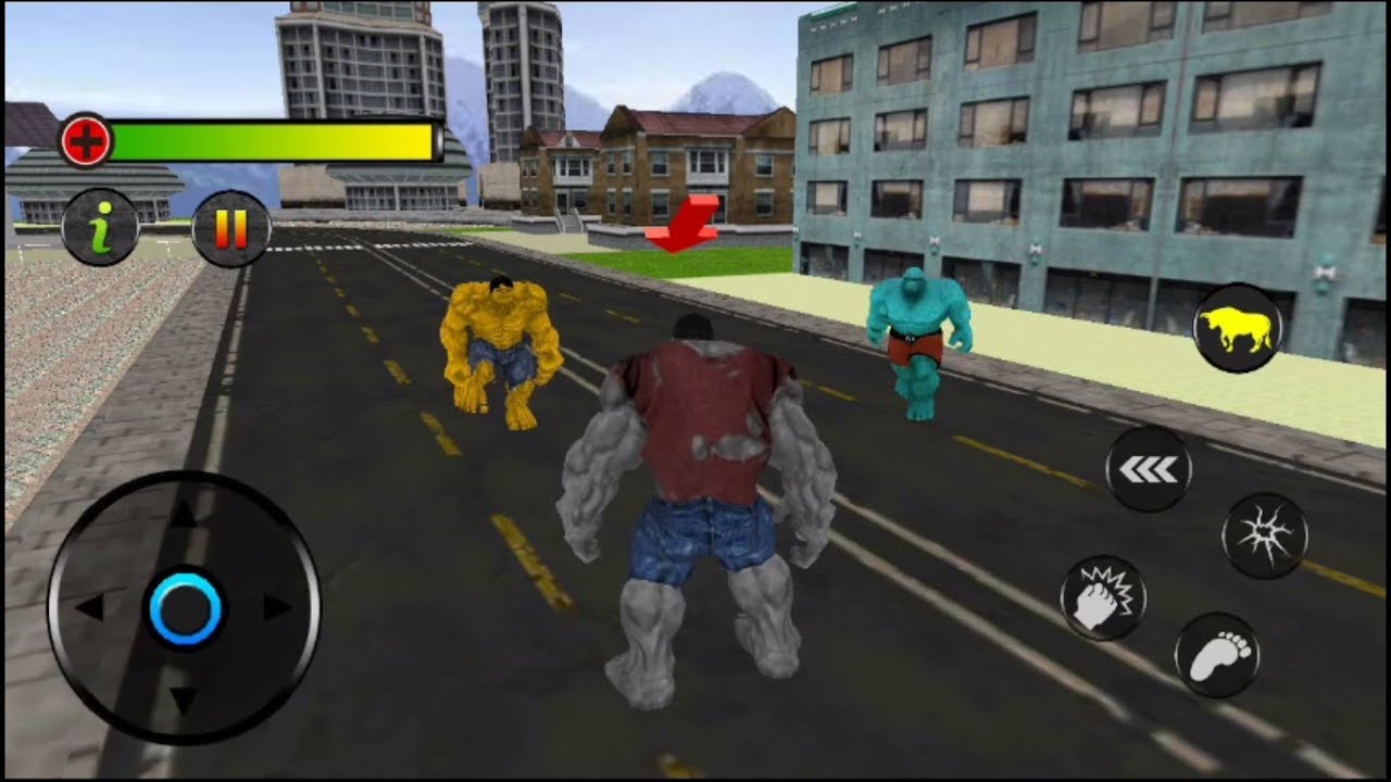 Multi Monster Bull Hero VS Super Villains | Android GamePlay - YouTube