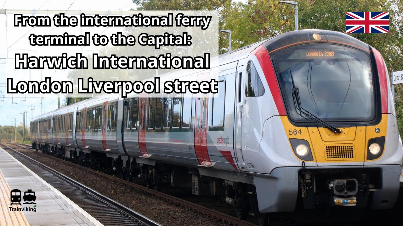 Harwich International - London Liverpool Street Dutch Flyer ferry train ...
