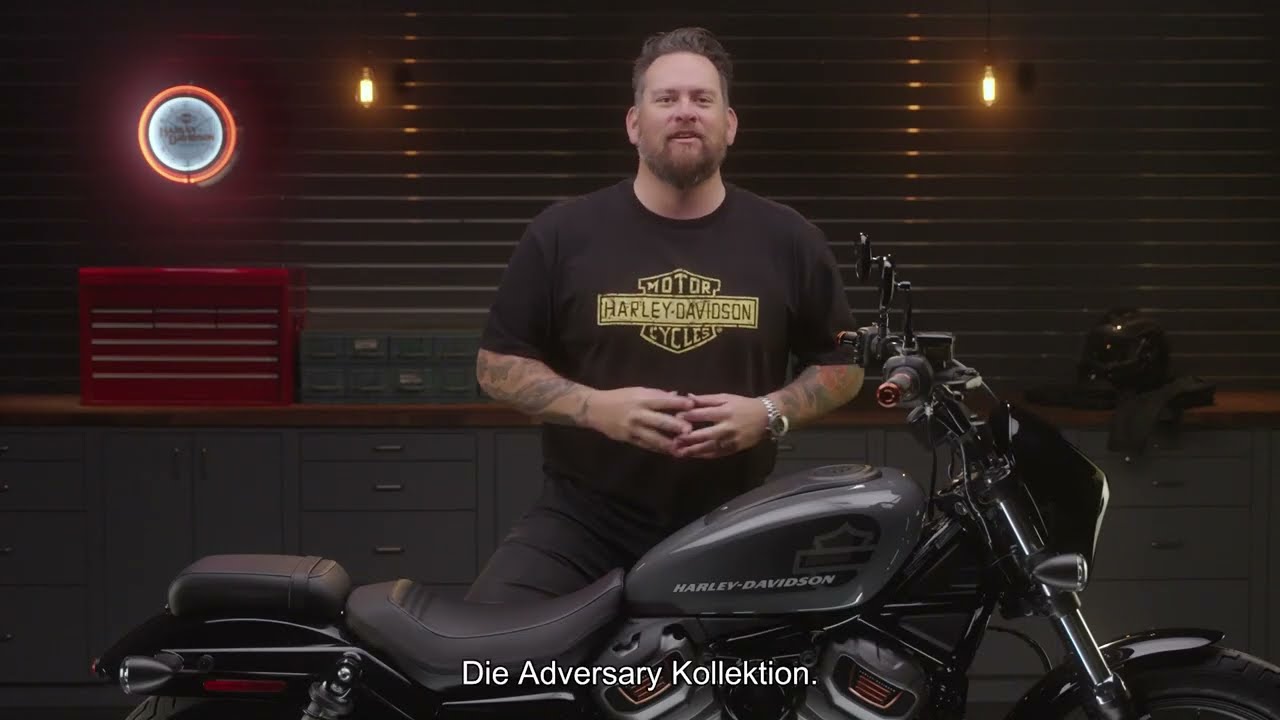 Harley-Davidson Sportster - Adversary Kollektion - YouTube