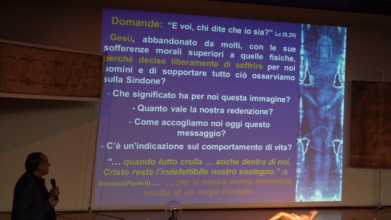 Il Tesoro Sindonico - Prof. Giulio Fanti pt.2 - YouTube