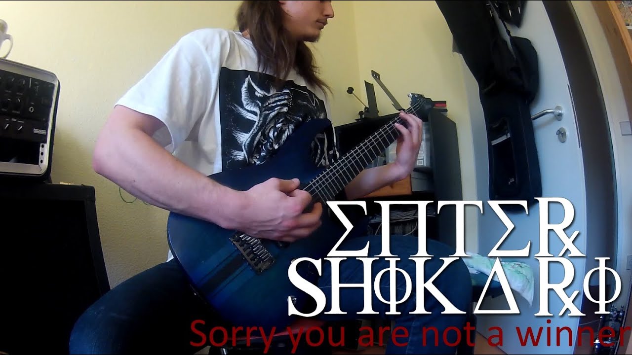 Enter Shikari - Sorry you're not a winner ( guitar cover ) - YouTube
