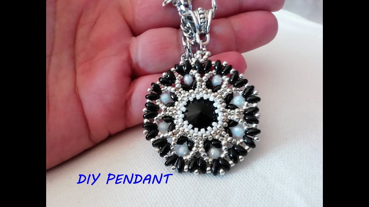 Tutorial Ciondolo Mirium / Tutorial Pendant Mirium - YouTube