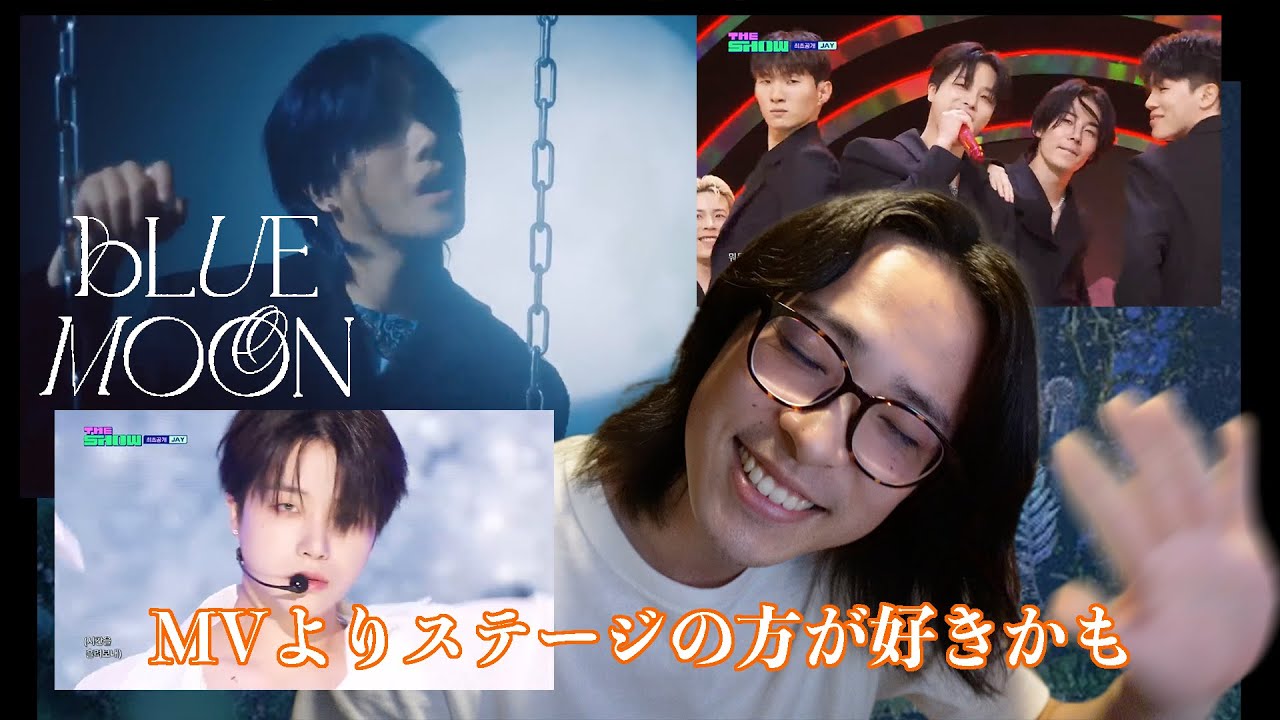JAY 김진환 - "BLUE MOON" MV/THE SHOW/🇯🇵Japanese people's reaction!! - YouTube