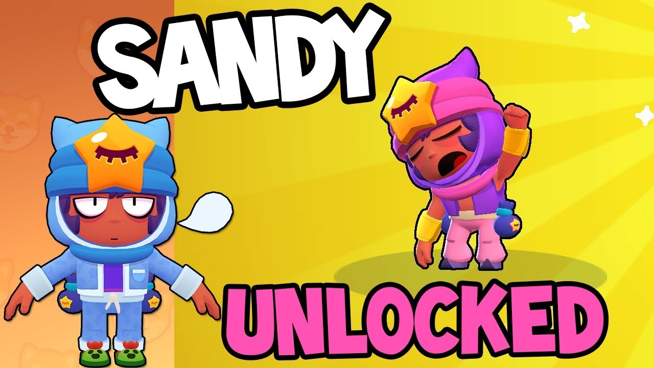 UNLOCKING SANDY ! NEW LEGENDARY BRAWLER IN BRAWL STARS ! LET'S GO ...