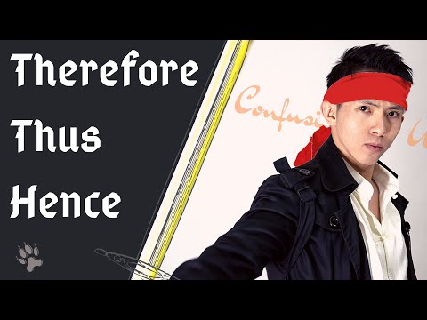 WOLVIE Confusing Words | How to Use 'Therefore', 'Thus' and 'Hence' ?