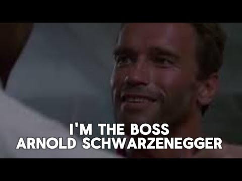 I'm the Boss Arnold motivation • #arnoldschwarzenegger #motivation # ...