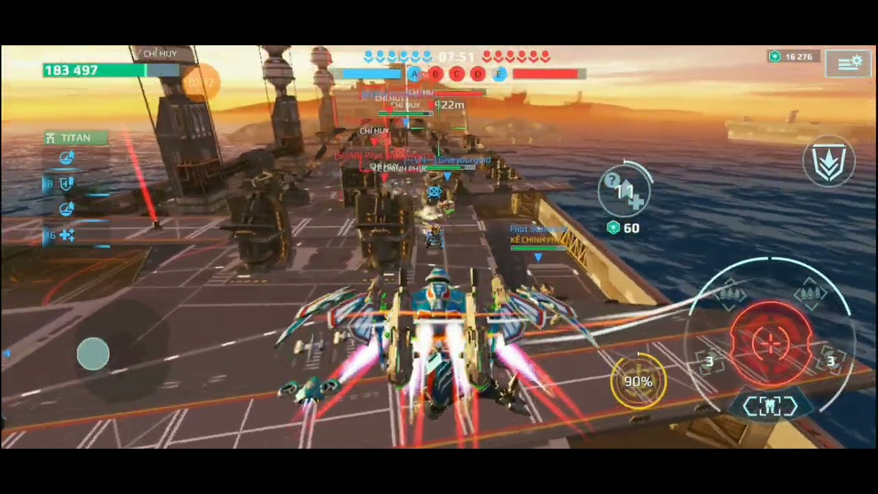 [War Robots] Cách chơi Fafnia khi bay, cách sử dụng skill. Bình luận vv ...