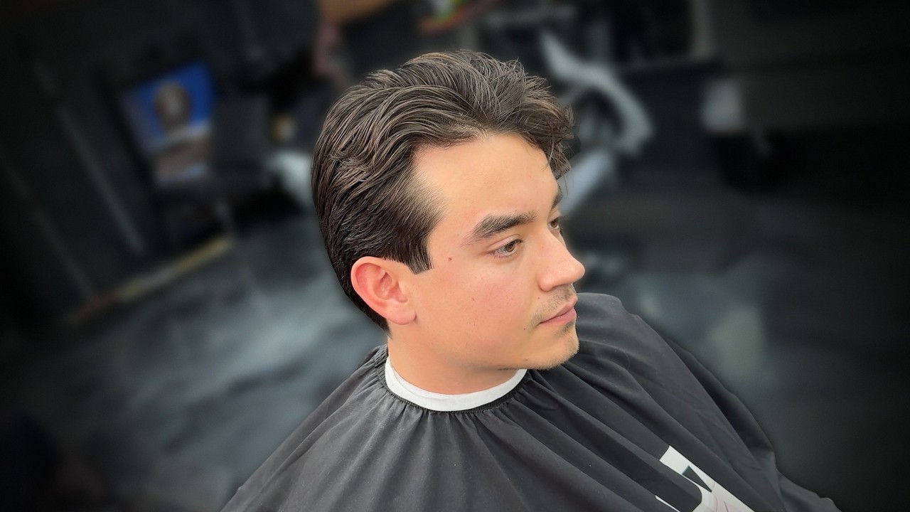 the FLAWLESS Mens ALL SCISSOR Haircut POV Tutorial - YouTube