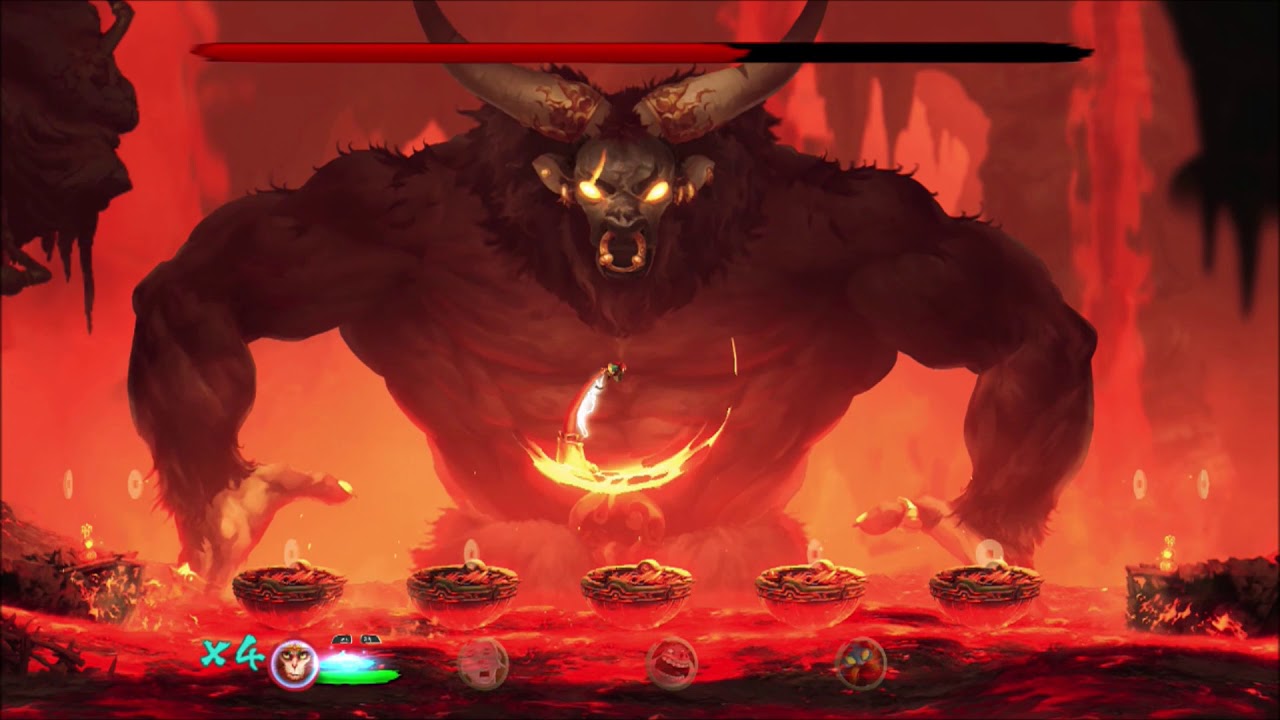 Unruly Heroes Boss 13 (Final Boss) - King Bull - YouTube