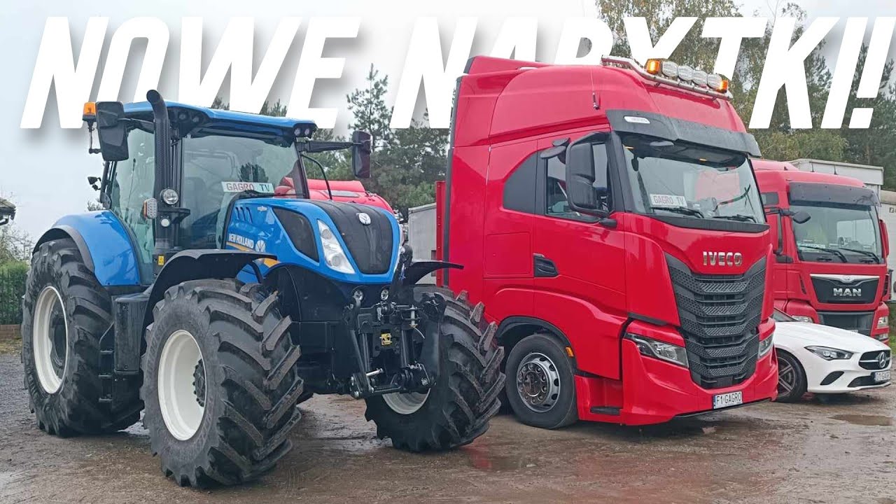 Nowe nabytki u GAgro TV! New Holland T7.270 AC & Iveco S-Way [vlog#214 ...