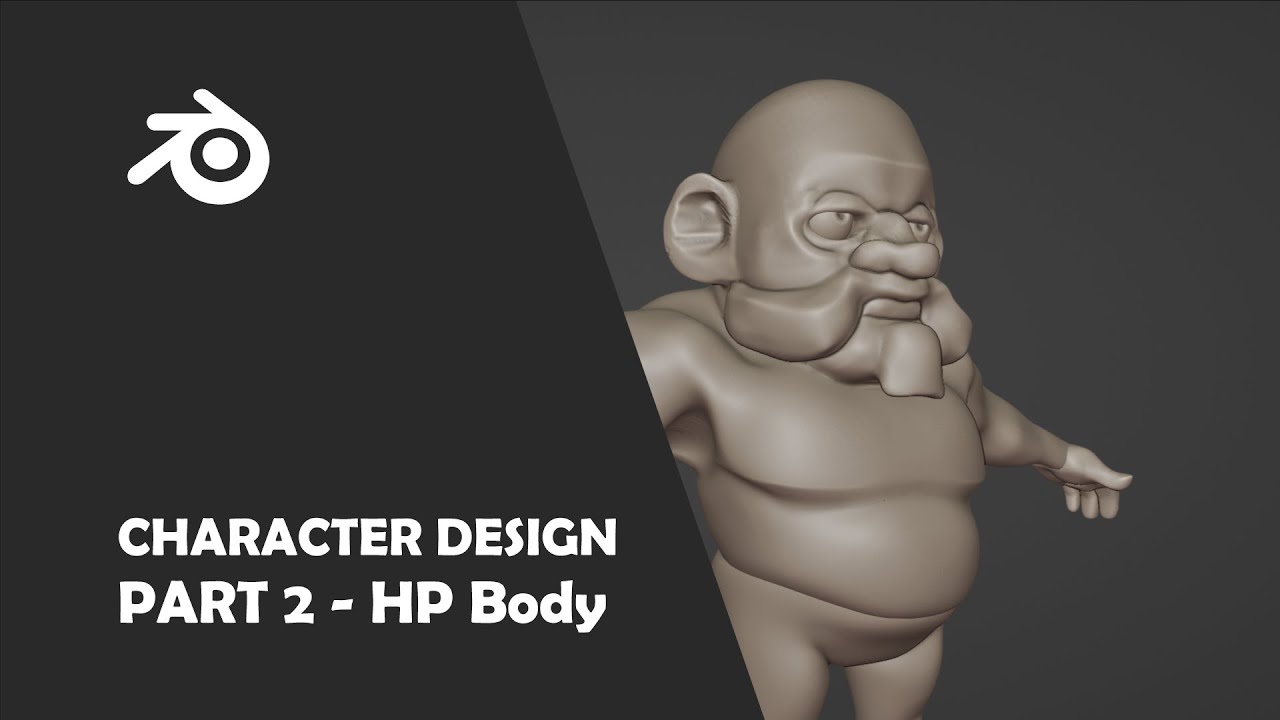 [Timelapse] Stylized Character Modeling - Part 2 - Sculpting the body ...