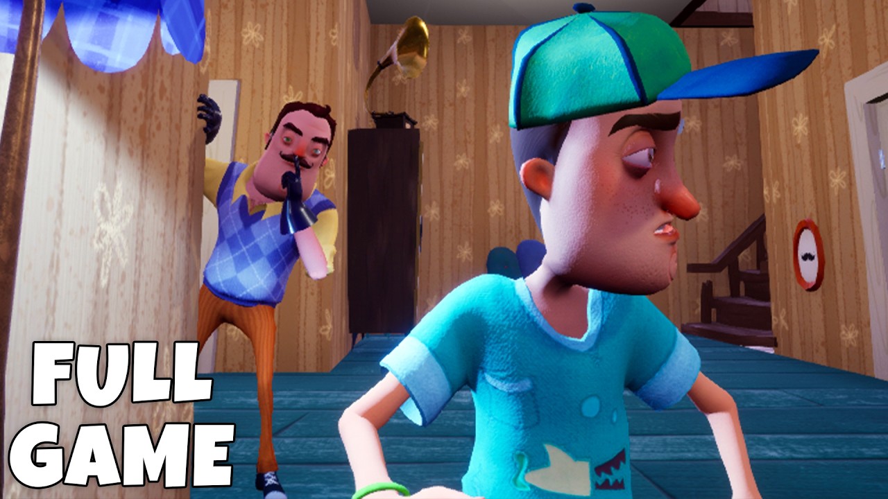 Hello Neighbor - Nicky's Investigation Reborn | Full Game Walkthrough ...