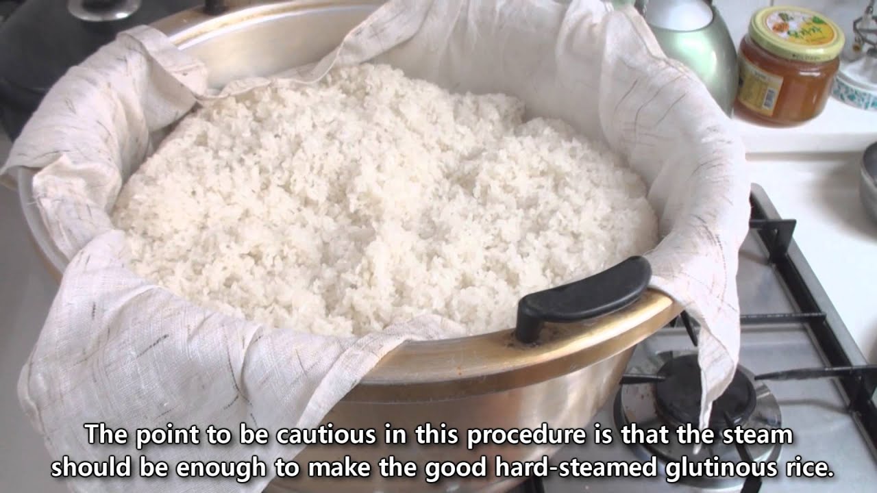 Korean traditional Food : Rice punch called Andong Sikhye. - YouTube