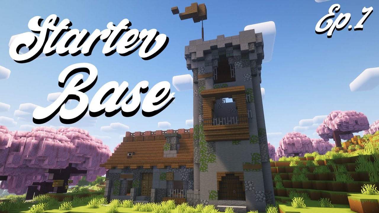 INSANE STARTER BASE | Episode 1 | Survival 1.21 Minecraft - YouTube
