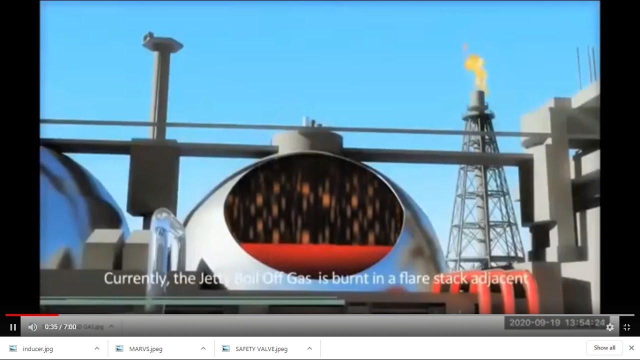 BOIL OFF ARRANGEMENTS ON GAS CARRIER AND WAYS TO CONTROL - YouTube