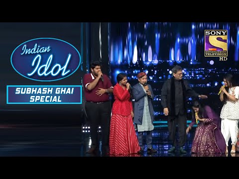 Subhash Ji को Contestants ने दिया Grand Honor | Indian Idol Season 12 | Bollywood Mix Performances