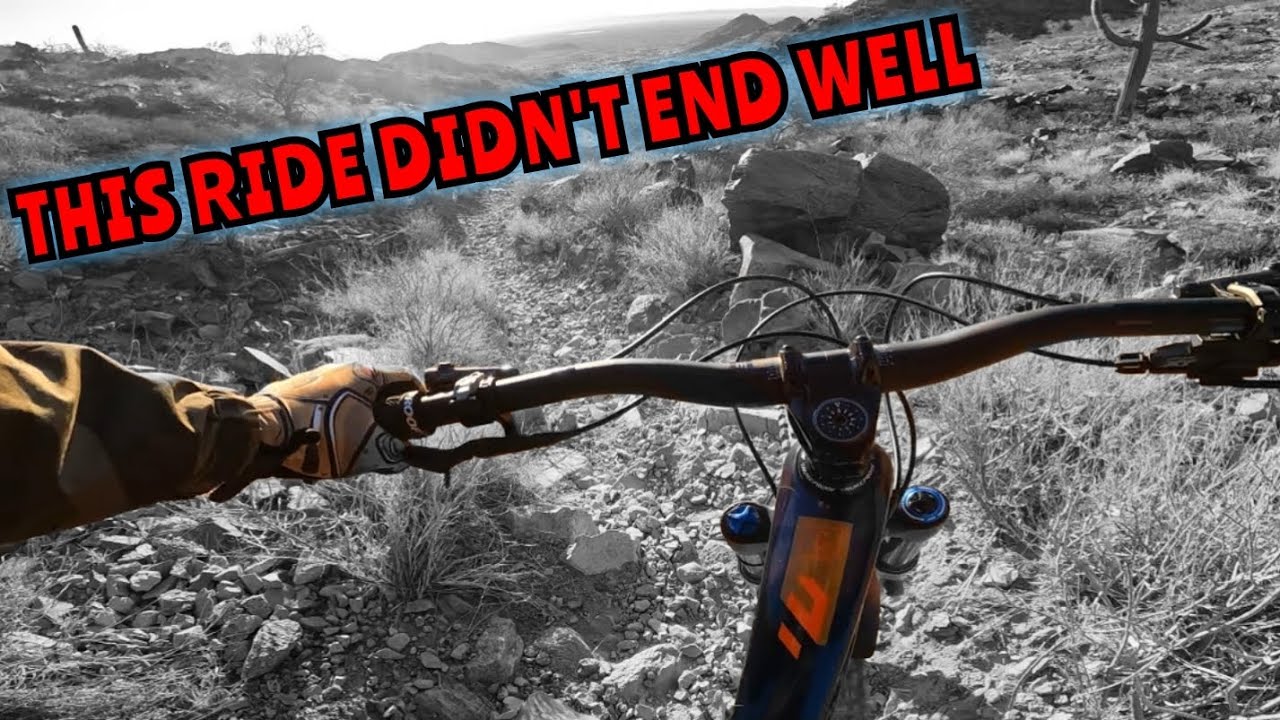 Skyline Trail At The White Tanks In Arizona - MTB Long Ride - YouTube