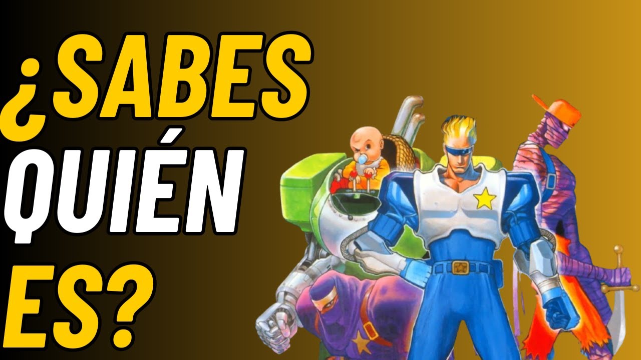 La HISTORIA de CAPTAIN COMMANDO | Gameplay Arcade Retro - YouTube