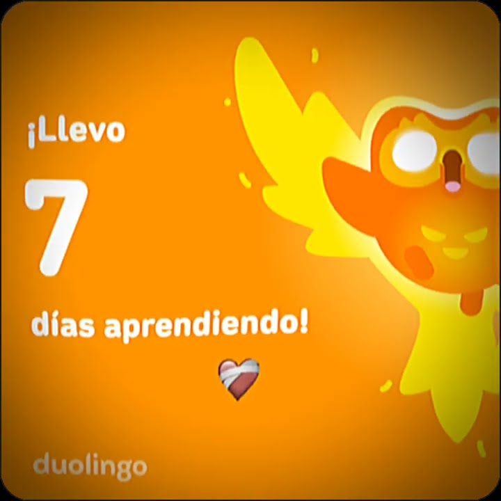 lograre llegar a 100 de racha en #duolingo - YouTube