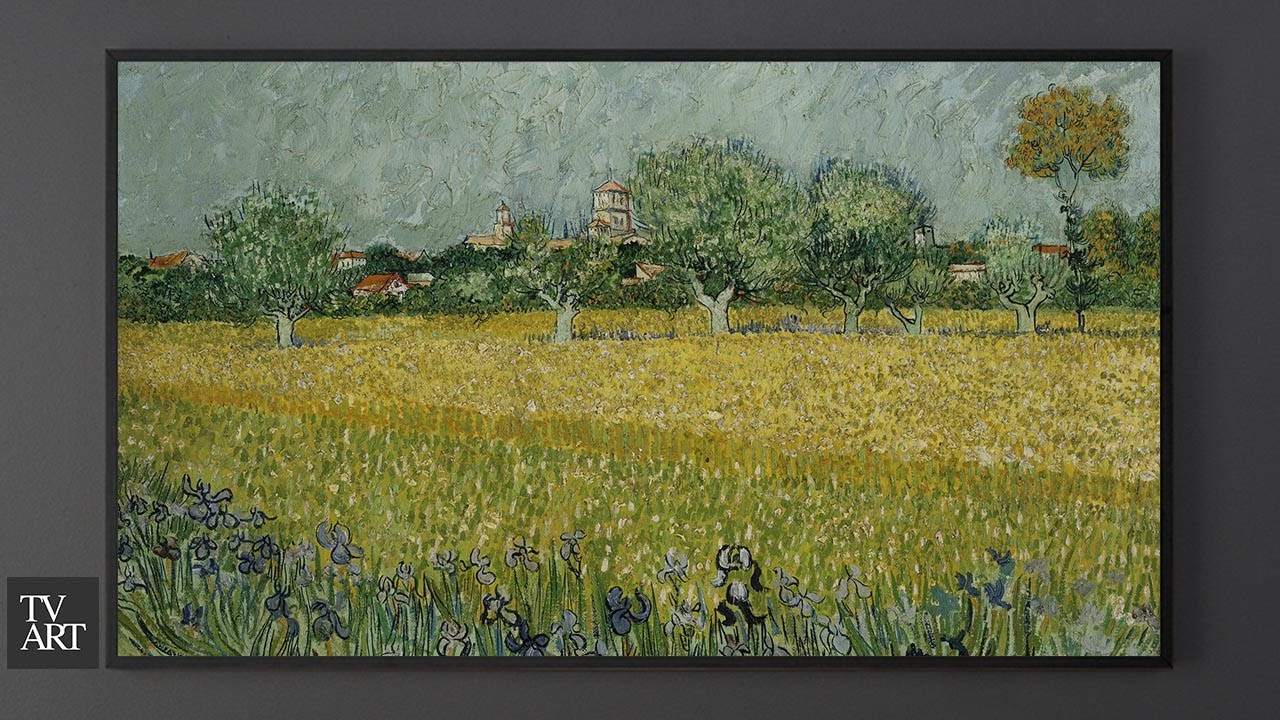 TV Art Screensaver | Vincent Van Gogh | 2 Hour Landscape Slideshow For ...
