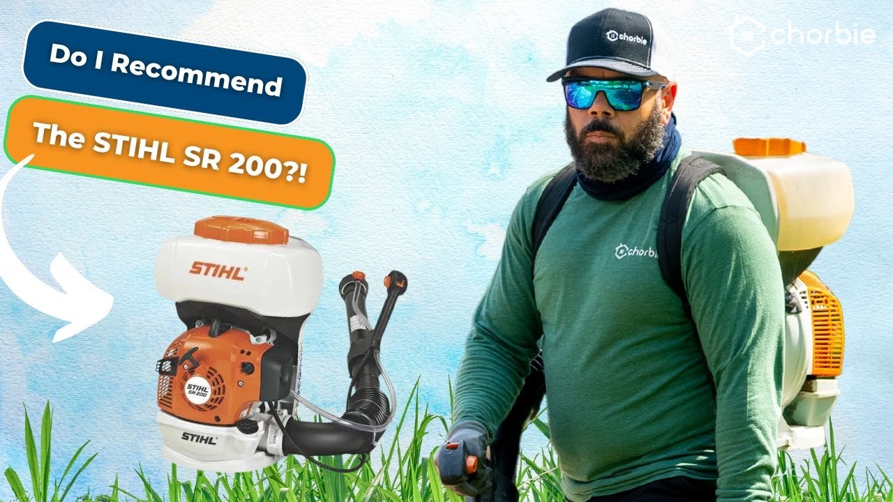 A Professional's Review of the STIHL SR 200 - YouTube