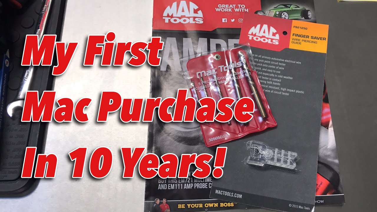 First Mac Tools Purchase In Ten Years!! - YouTube