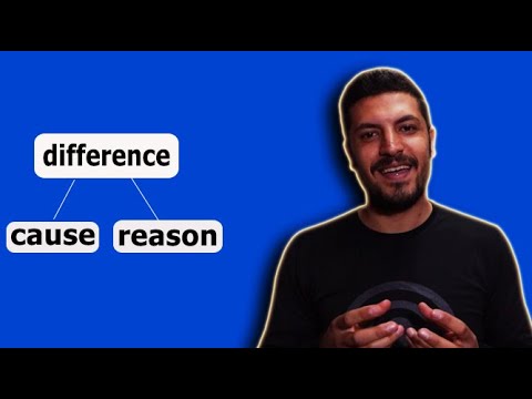 The difference || cause and reason || الفرق بين - YouTube