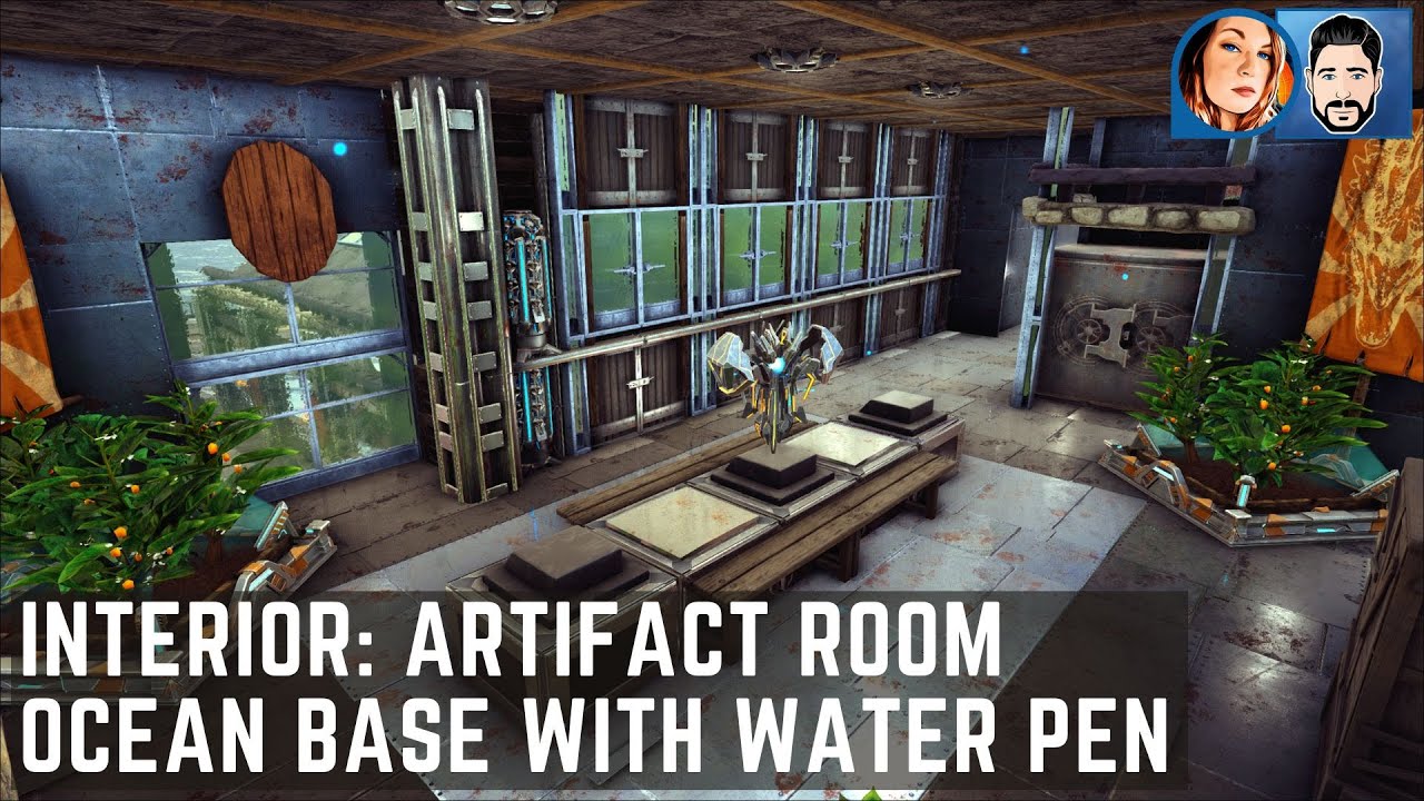 Artifact Room: Aaron Longstaff's Ocean Base w/Water Pen Interior Design ...