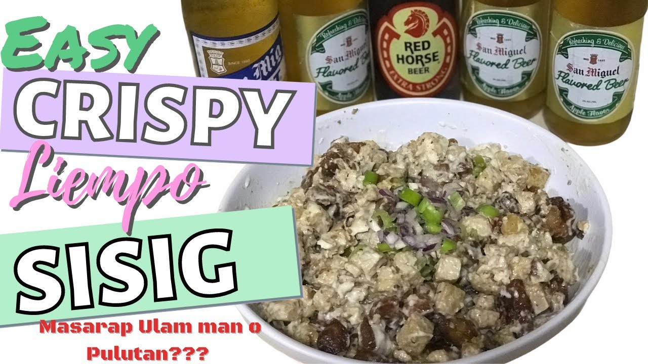 Crispy Liempo Sisig - YouTube