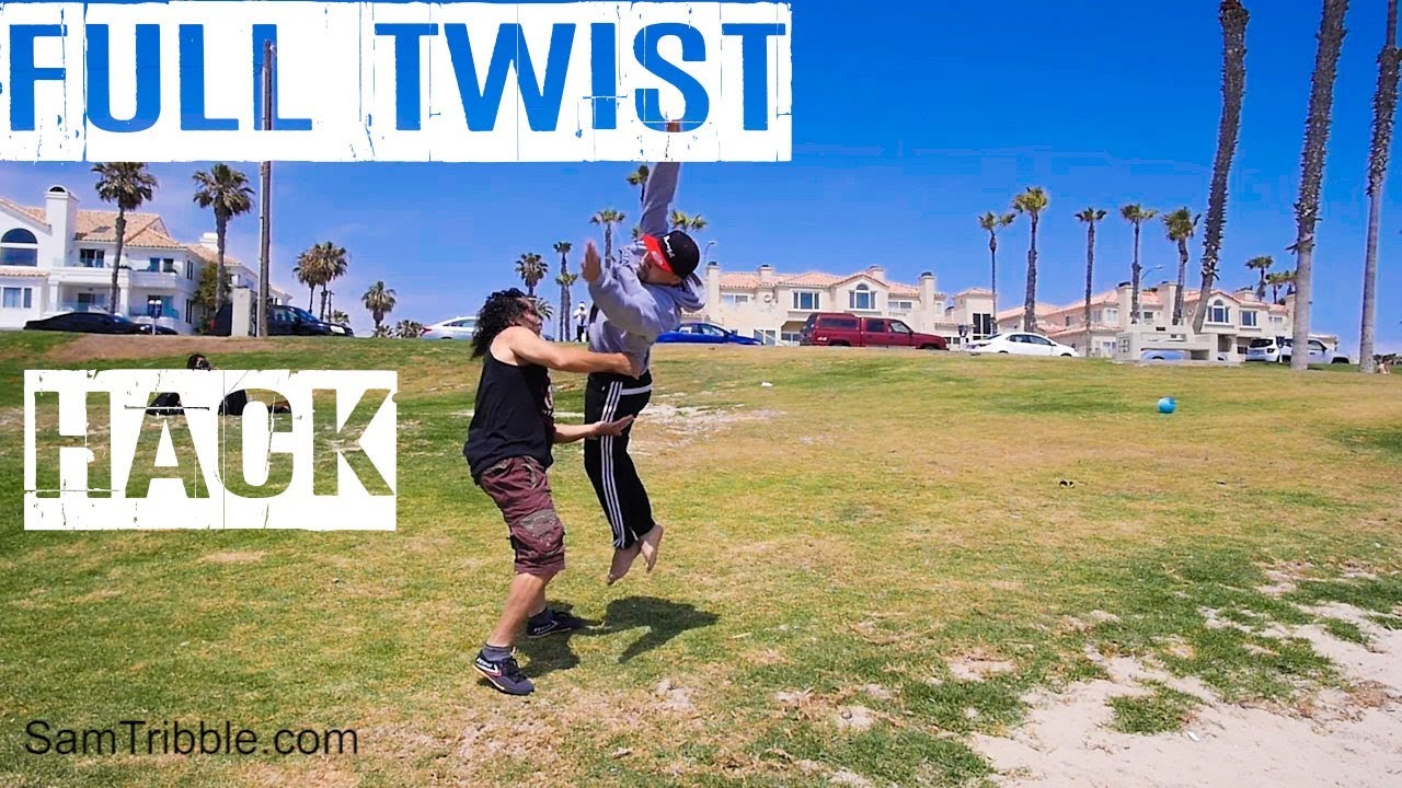 Sam Tribble Standing Full Twist Hack Tutorial (From arabian/front flip ...