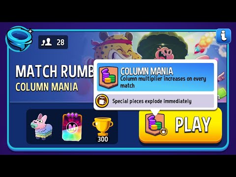 Column Mania Blow Em up Match Rumble Vs 28 Match Masters - YouTube