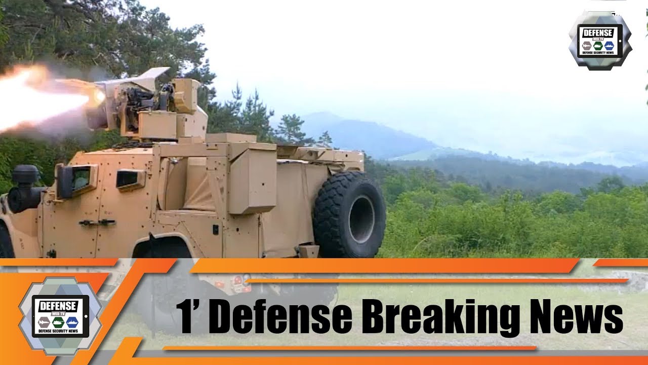 First firing of Spike LR missile from Oshkosh JLTV Joint Light Tactical ...