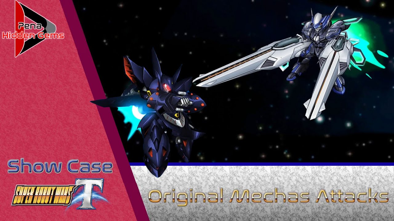 Super Robot Wars T: All Original Mechas Attacks [Show Case] - YouTube