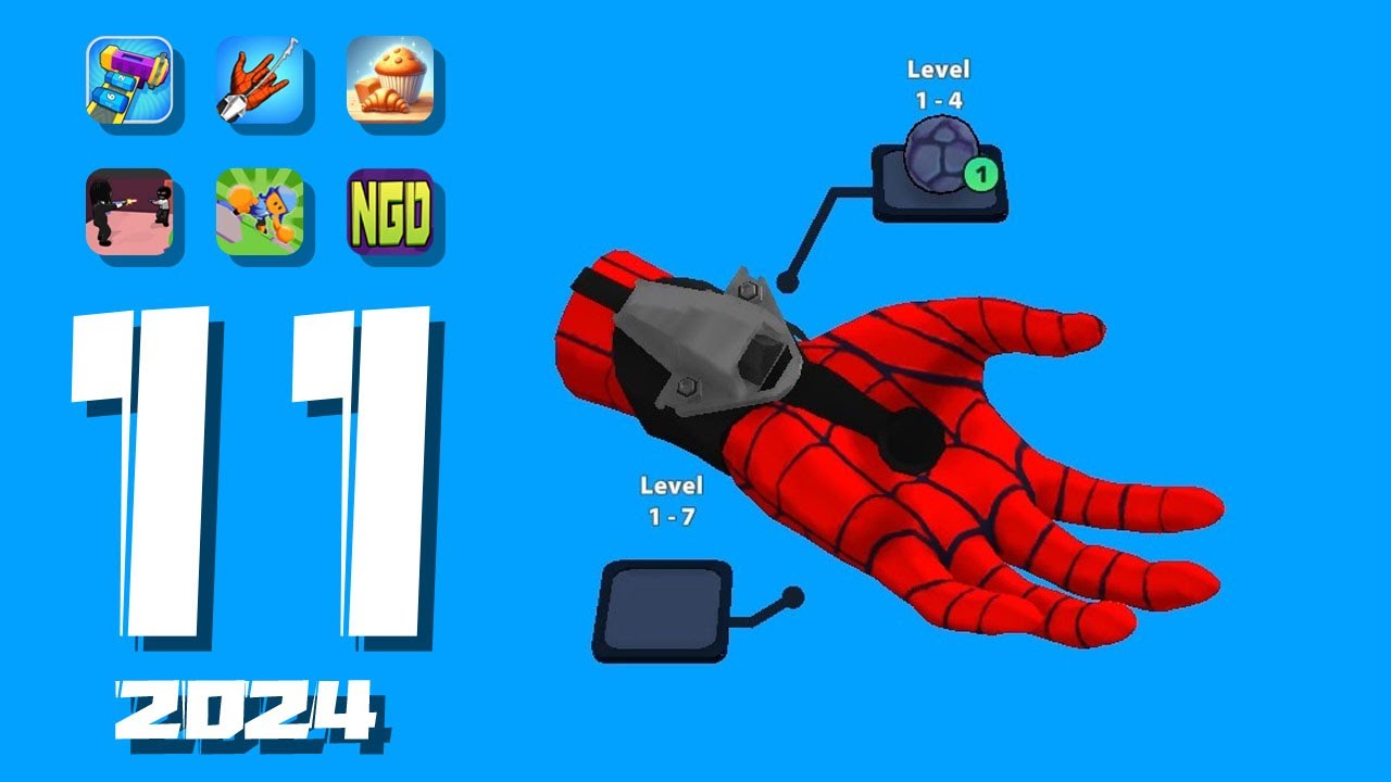 Roulette Gun, Superhero Hand Run, Idle Bakery Empire, Johnny Agent ...