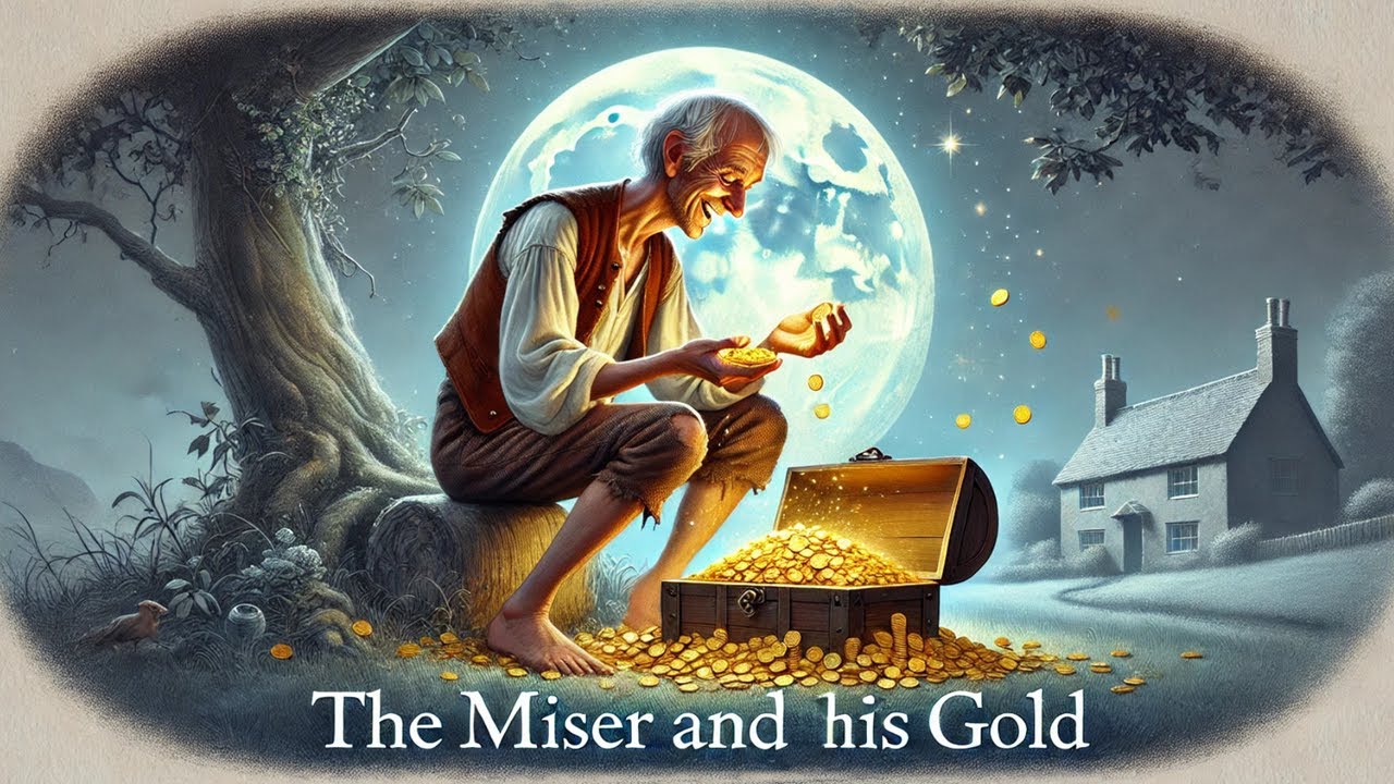 THE MISER AND HIS GOLD | A MORAL TALE OF WEALTH AND GREED | Best Moral ...