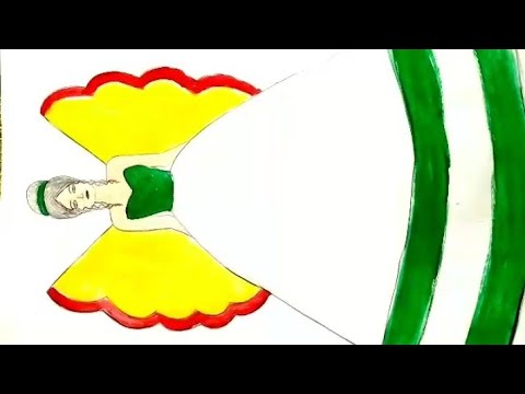Rani pari drawing !! pari ka Chitra !! very easy drawing tutorial ...