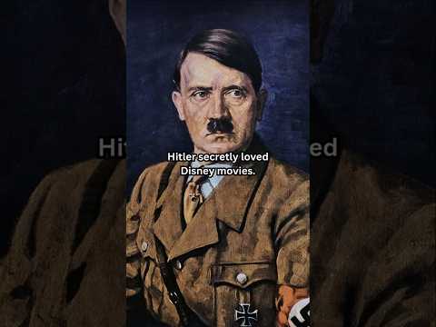 Hitler was obsessed with Disney and Snow White...