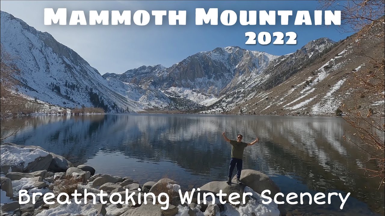 Beautiful Scenery In Snowy Mammoth! - Mammoth Mountain Roadtrip Day #2 ...