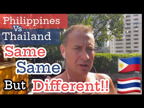 Philippines vs Thailand. Same Same but Different 🇹🇭 - YouTube