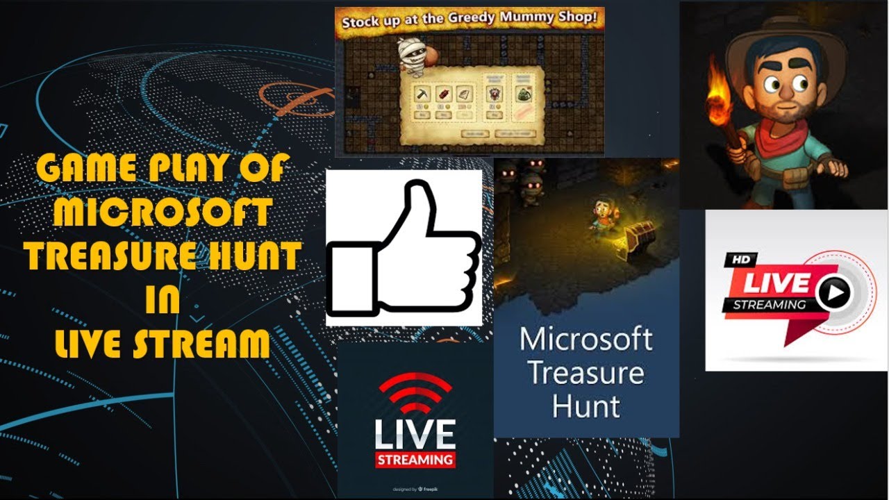 MICROSOFT TREASURE HUNT GAMEPLAY - YouTube