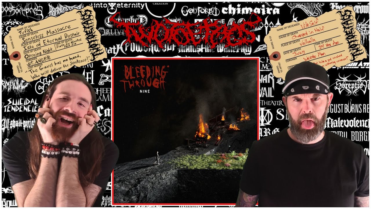 🤘Bleeding Through - NINE - ALBUM REVIEW - YouTube